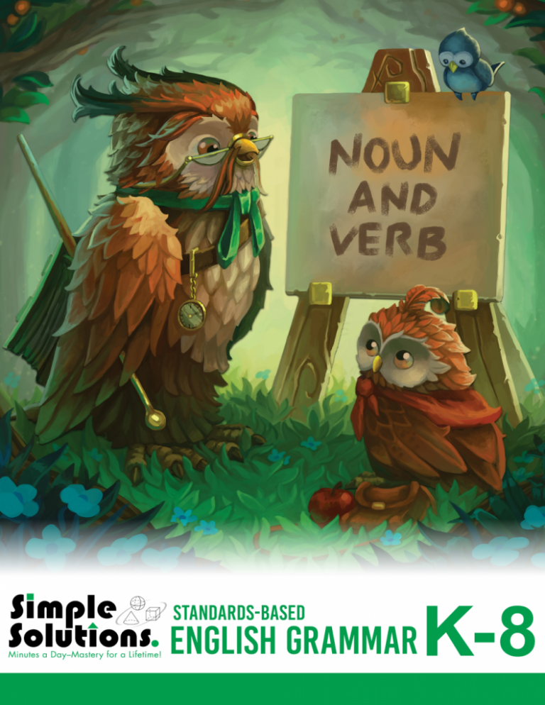 Standards Based English Grammar Elementary School Workbooks Standards Based English Grammar Elementary School Workbooks